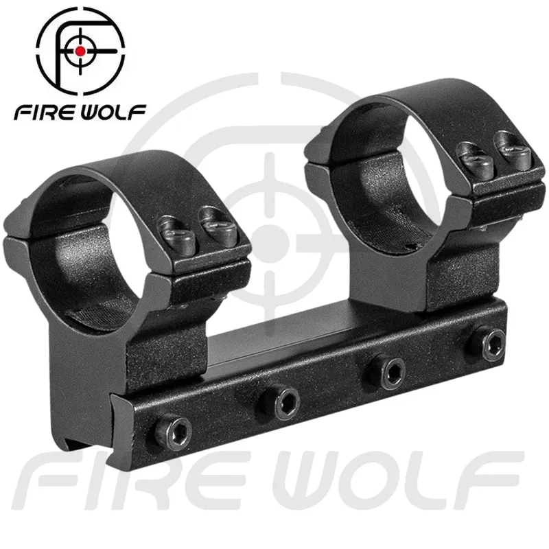 30mm One Piece High Profile Circular Dovetail Scope Mount Rings Adapter ...