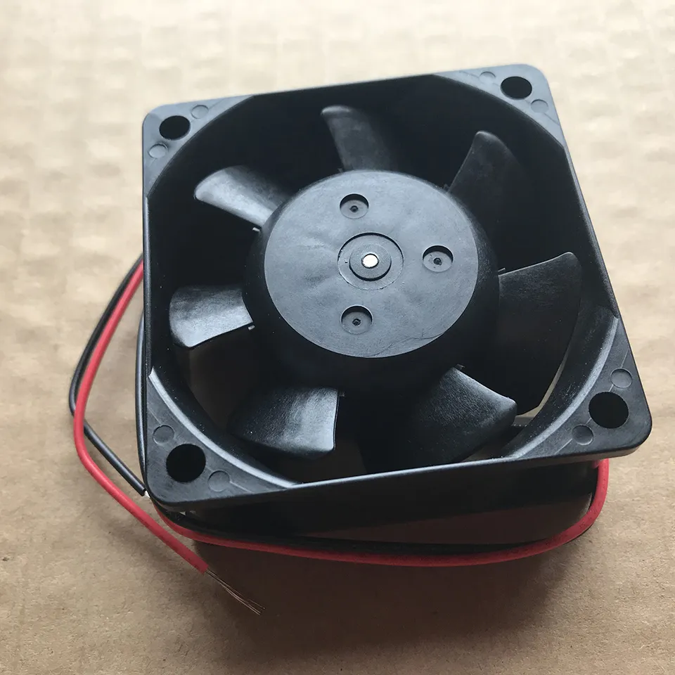 Universal Radiator Cooling Fan, 24V 2.6W Ribbed Flanged Fan For ...
