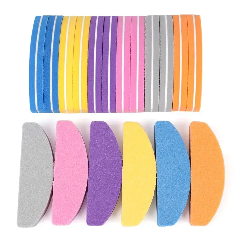 DHgate.com:Professional 100Pcs Double-Sided Mini Nail Files Set for ...