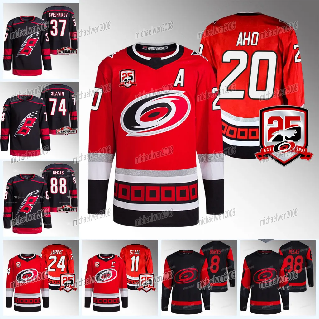 Sebastian Aho Hurricanes Reverse Retro Hockey Jersey Carolina Brent ...