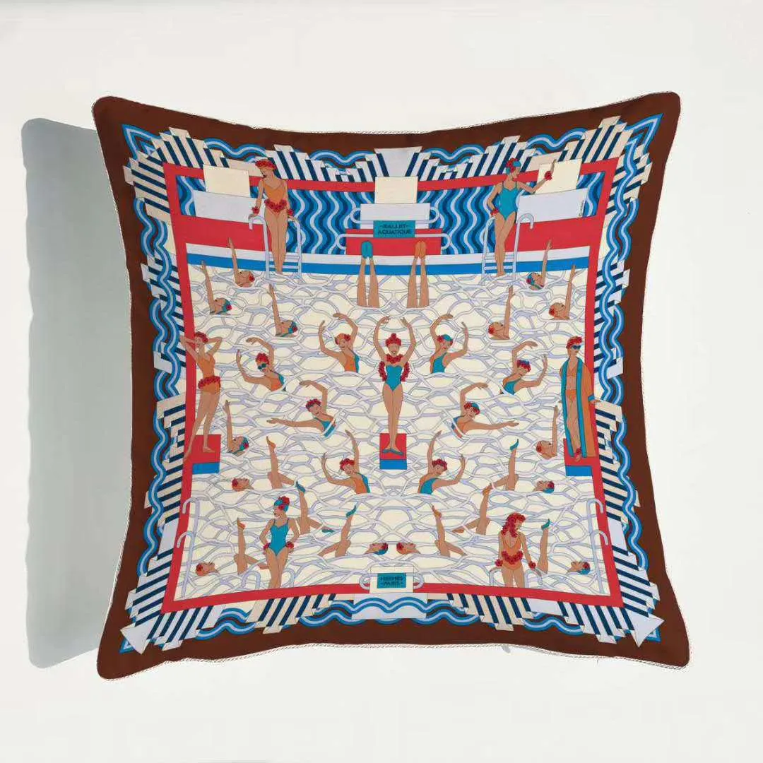 DHgate.com:Luxury Velvet Vintage Wool Throw Pillow Covers Square Fleece ...