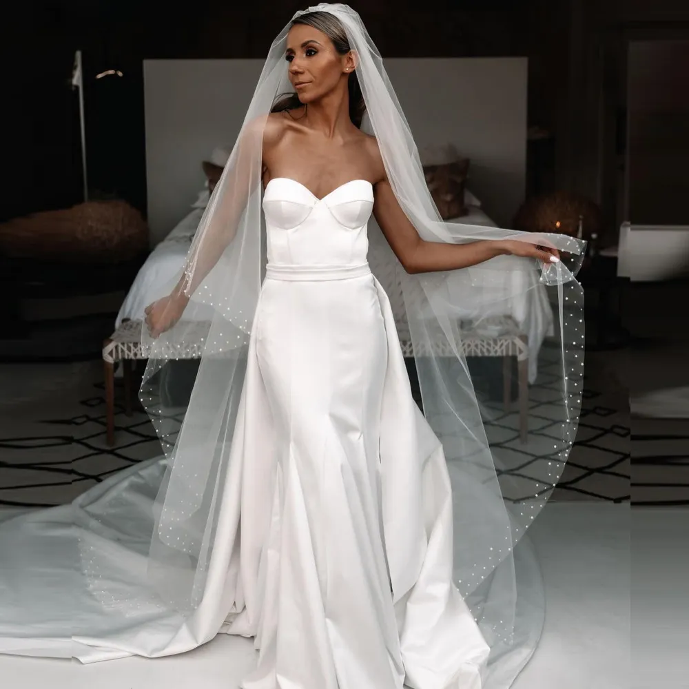 Luxury Beaded Edge Bridal Veils Cathedral Length 3... From Wevens, $46. ...