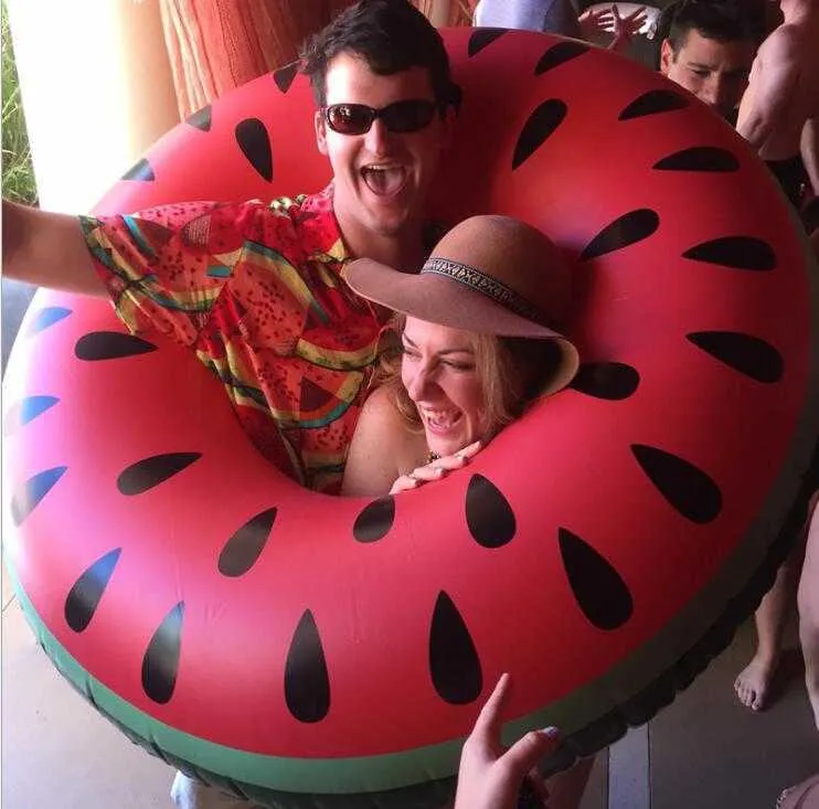 Giant Inflatable Watermelon Pool Float For Adults, Summer Fun Water ...