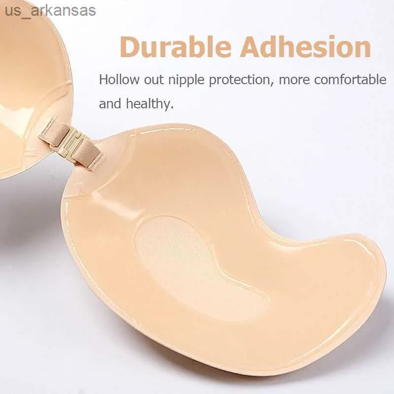 DHgate.com:Plunge Invisible Silicone Gel Bra Nude Adhesive Push-up Bra ...