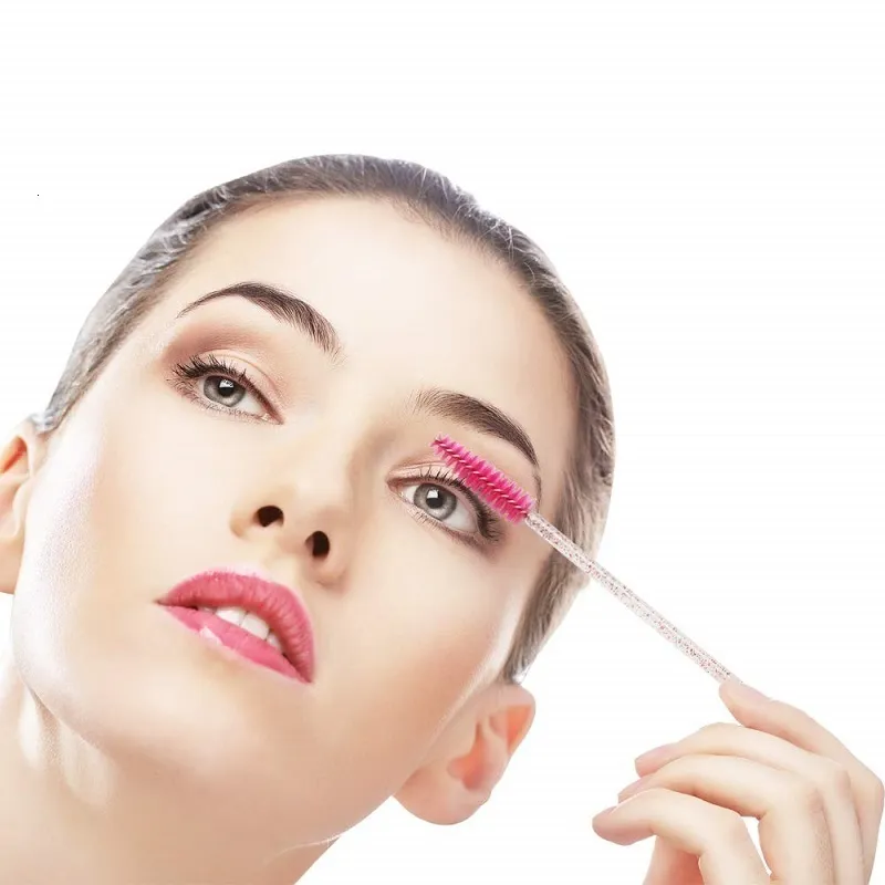 DHgate.com:200Pcs Mascara Brush Crystal Rod Grafted Mascara Eye Black ...