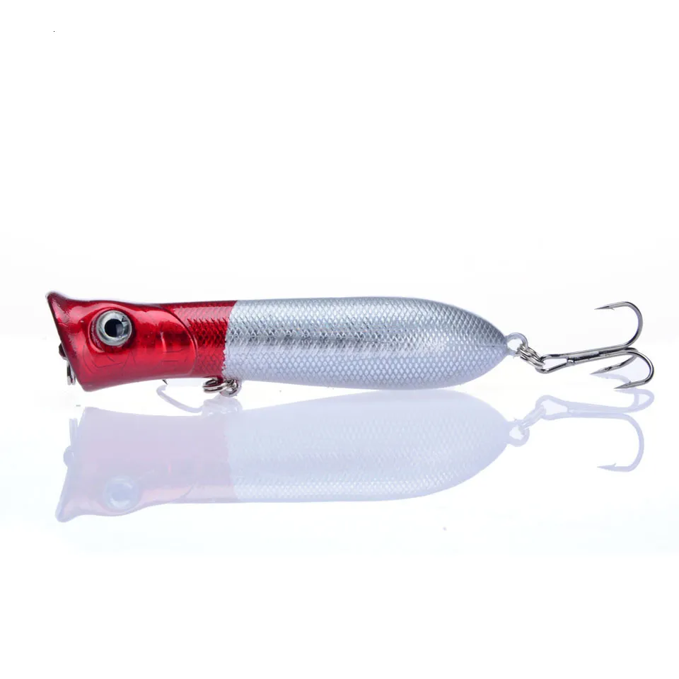 Popper Floating Fishing Lure Hard Bait for Carp Pike Crankbait ...