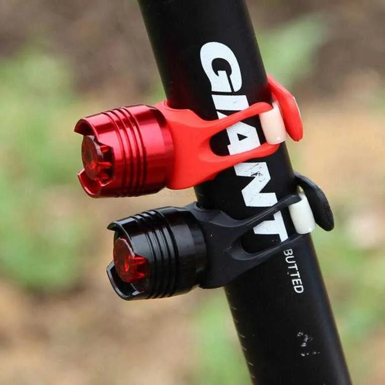 Colorful Waterproof Bicycle Tail Light For Bike With Flashing Warning ...