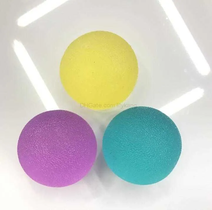 Silicone Bouncy Recovery Ball With Soft Hand Grips For Strength ...