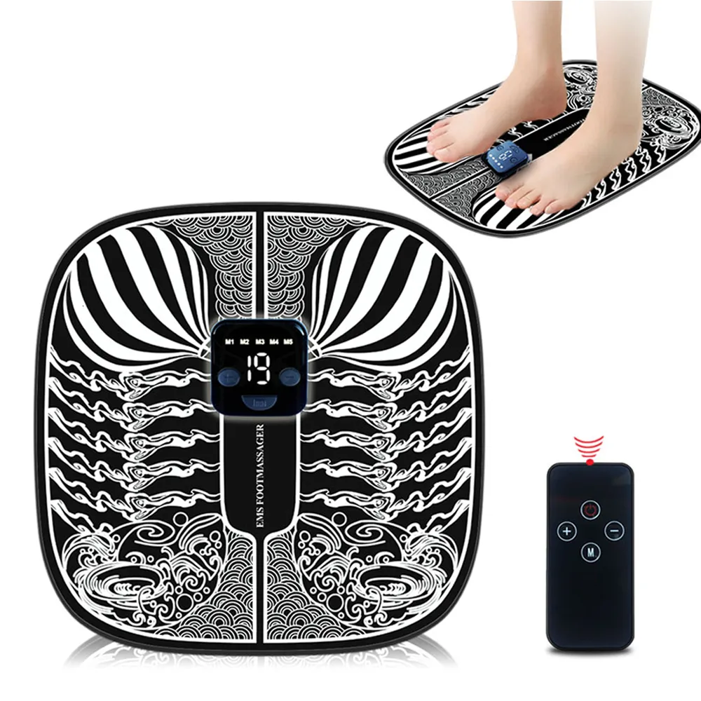 Product Type Electric Foot Massager Mat with Remote Control - EMS Pad ...