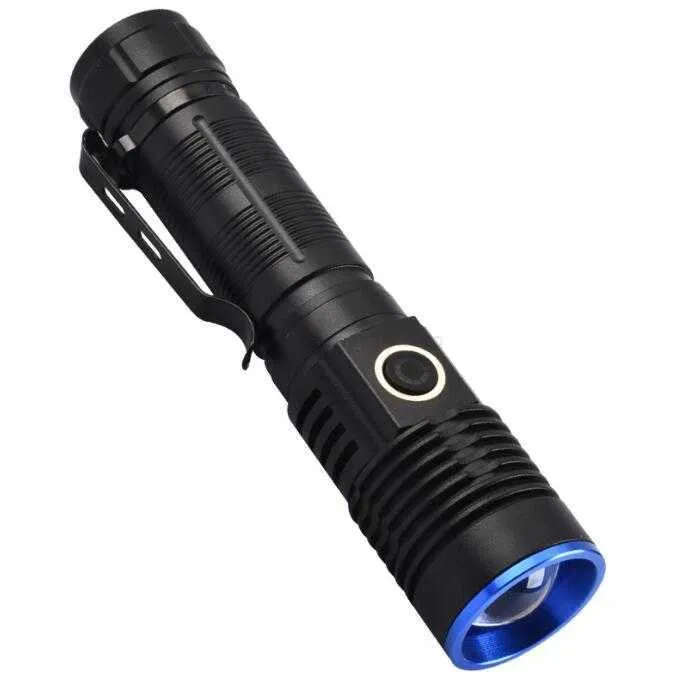 Super Bright Pen Flashlight: Mini Pocket Torch With Clip, Magnet, Long ...