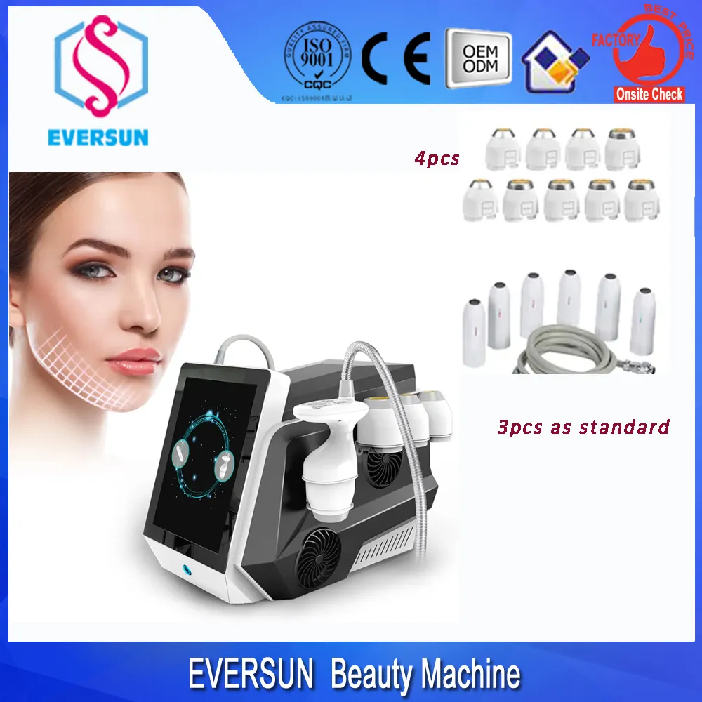 2 In 1 Soft Wave Ice Cool Frozen HIFU VMAX Machine With Dual Treat ...