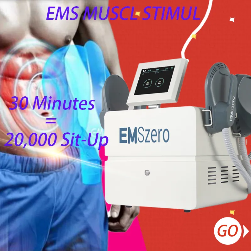EMSZERO 6000W 14 Tesla Ems Muscle Sculpting Machine With 4 Handles ...