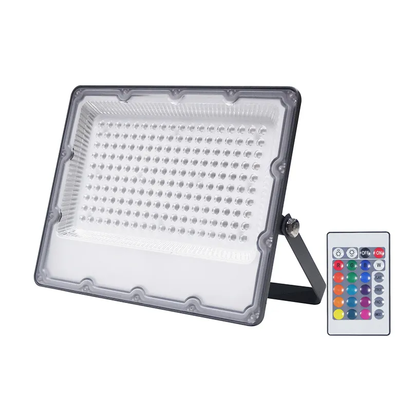 RGB LED Flood Light Outdoor 10W 20W 30W 50W 100W 150W 200W Waterproof ...