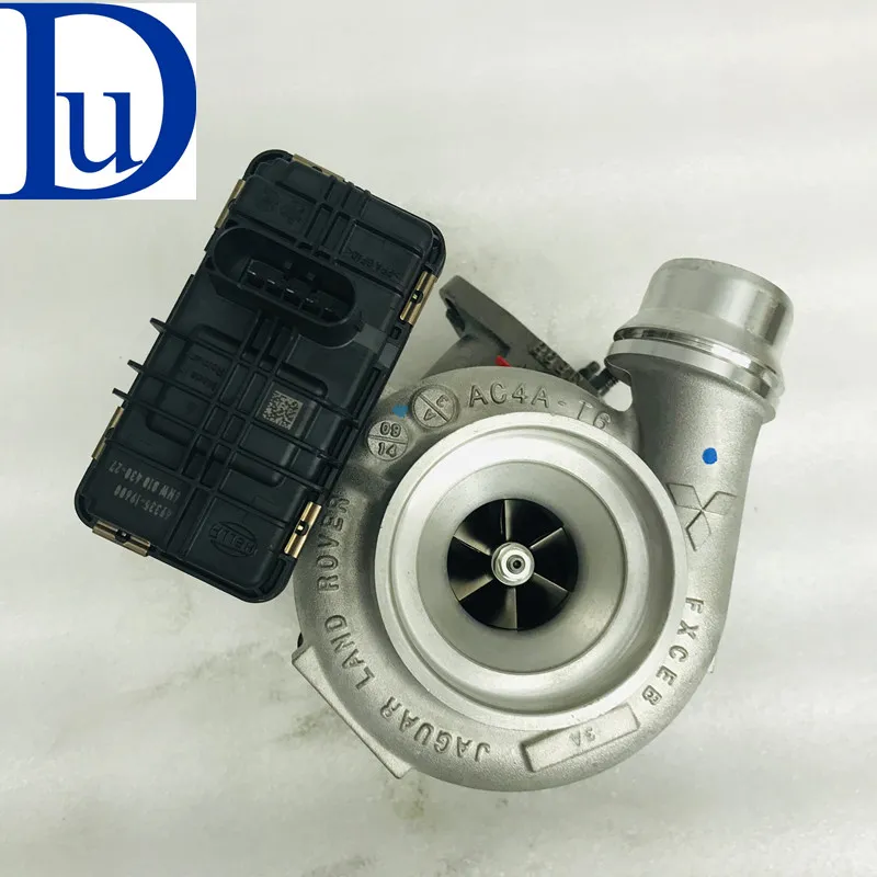 Genuine New TD04 Turbocharger - 49335-01950 G4D36K682AD for Range Rover ...
