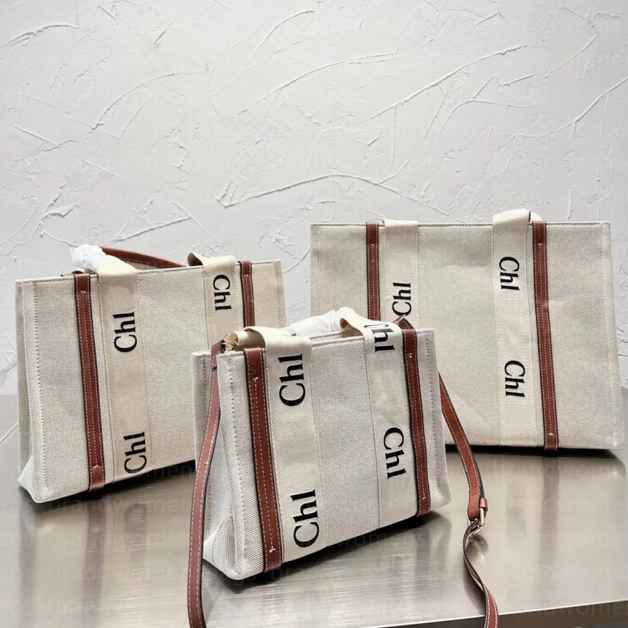 7A Quality Canvas Designer Tote Bag For Women Luxury Beach Vacation ...