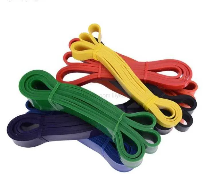 Set Of 208cm Pull Up Exercise Rubber Band Workout For Leg And Butt ...