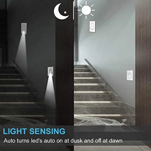 Pack Illuminated 3 Way Decora Paddle Rocker Light Switch with LED Night ...