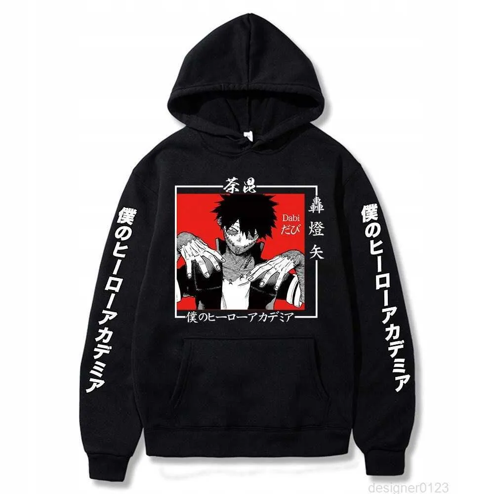 My Hero Academia MHA Bleach Hoodie Dabi Manga Icons Sweatshirt Top For ...