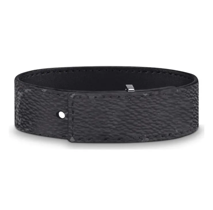 High End Luxury Unisex Men's Leather Bracelet With Steel Titanium ...
