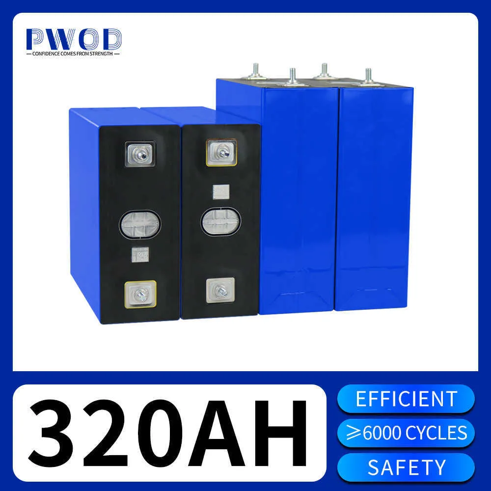 Grade A 320Ah LiFePO4 Battery 3.2V High Capacity Lithium Iron Phosphate ...