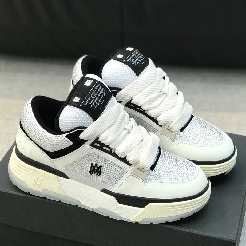 Designer Mens MA 1 90S Beige Sneakers With Exaggerated Translucent ...