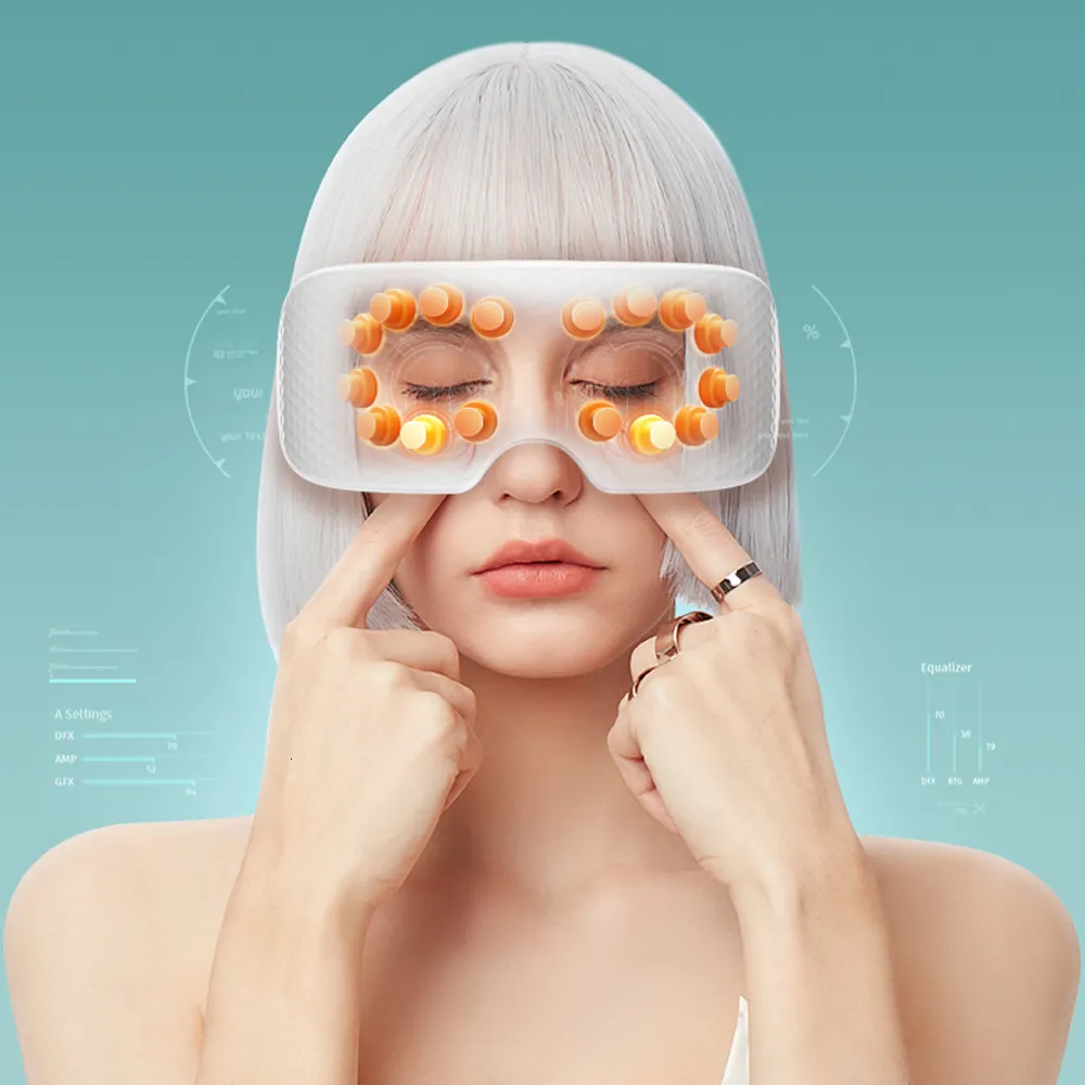 Heated Eye Massager: Steam Therapy Mask for Dry Eyes & Eye Strain ...