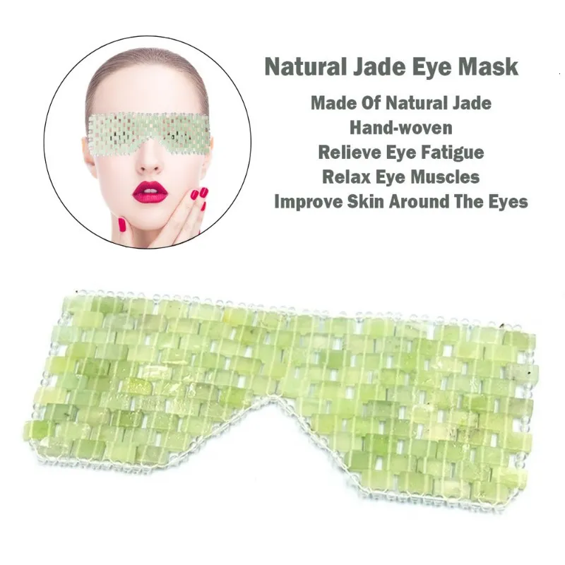 DHgate.com:Jade Eye Mask for Face Beauty, Sleeping Aid - Natural Jade ...