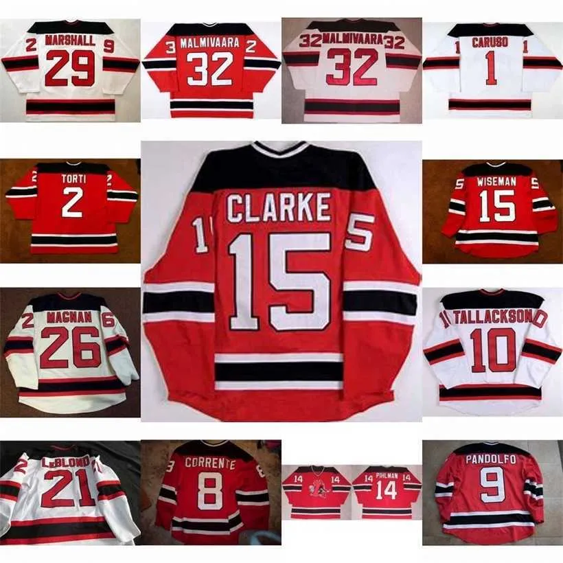 C2604 Thr Lowell Devils Hockey Jersey: Matt Corrente #8, Mike Pandolfo ...