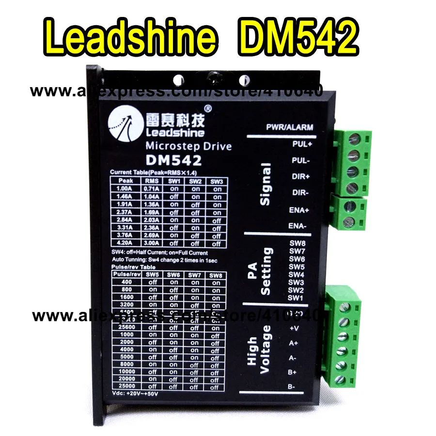 2 Phase DSP Digital Stepper Drive | Max 48VDC Voltage & 4.2A Output ...