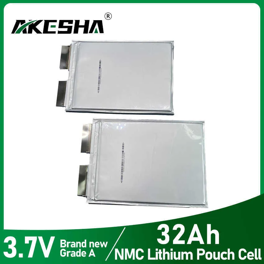 High Capacity 3.7V 32Ah NMC Li Ion Electric Pouch Cell: Rechargeable Battery For Motorhomes ...