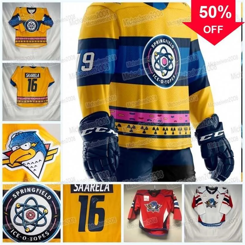 Custom Springfield Thunderbirds AHL Vintage Hockey Sweaters Featuring ...