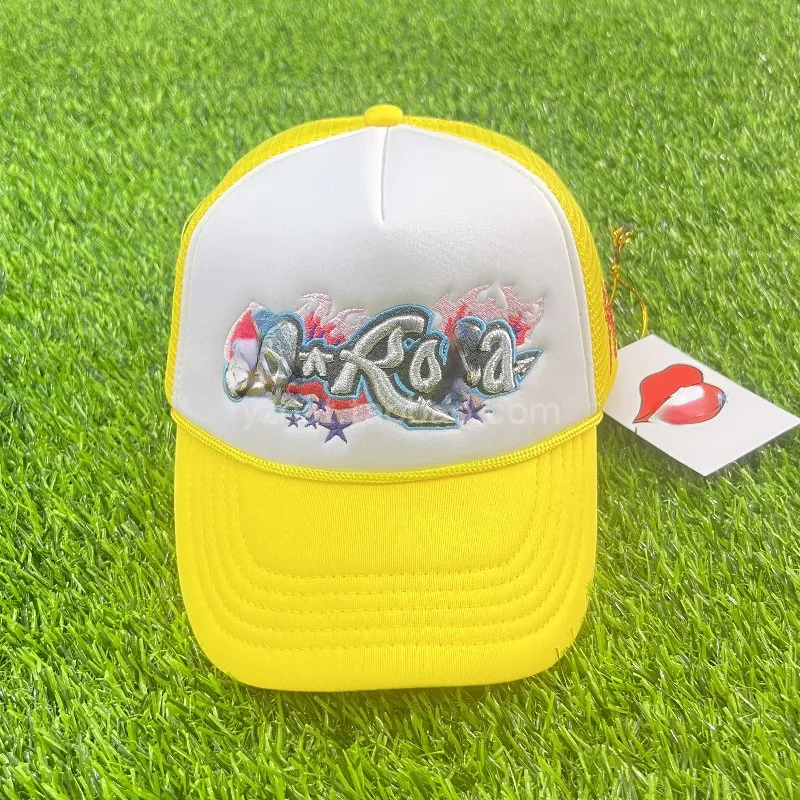 SUNRISE Mesh Breathable Novelty Baseball Caps With Letter Embroidery ...