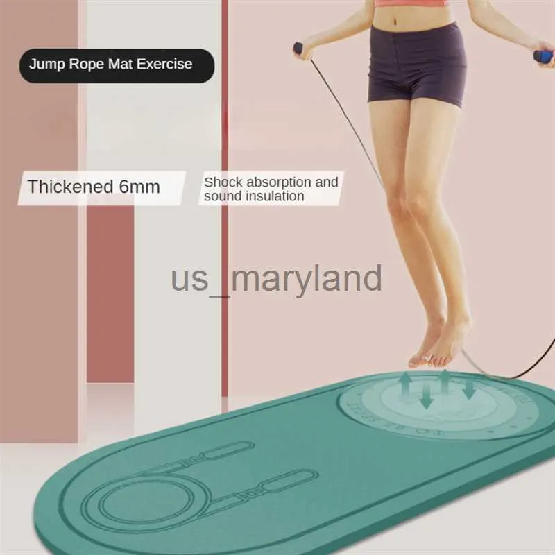 DHgate.com:Cushioned Jump Rope Mat with Silent Rope, Non-Slip Sports ...