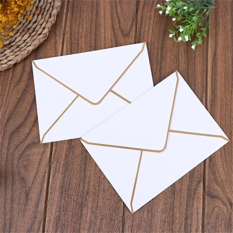 500 Retro European Envelopes - Premium Wedding & Invitation Cards, 18 ...