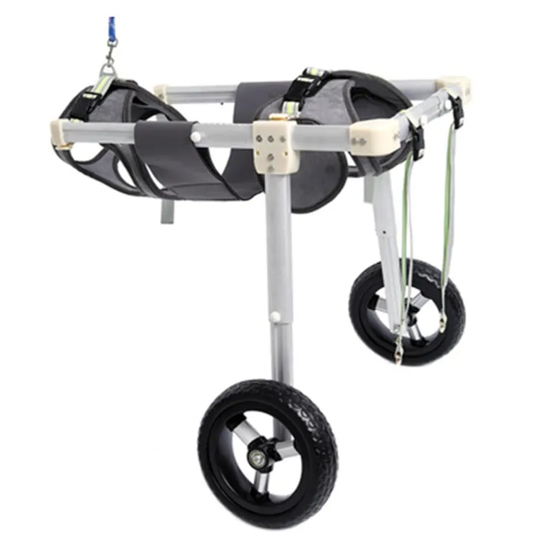 Adjustable Dog Wheelchair for Hind Leg Support - Pet Mobility Cart for ...