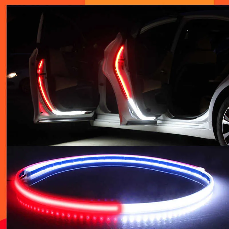LED Car Door Warning Lights: 12V 120cm Automotive LED Strips Enhanced ...