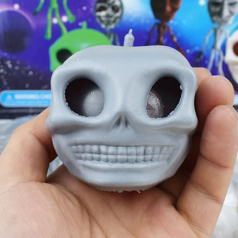 Squishy Fidget Toys: Sensory Skull Head, Relieve... From ...
