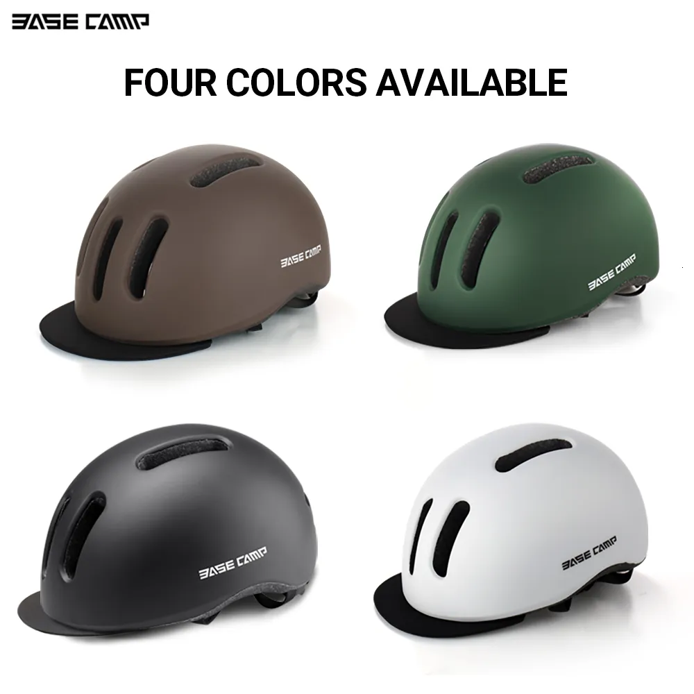Urban Folding Bike Helmet with Visor - Lightweight, Safe Cycle Gear ...