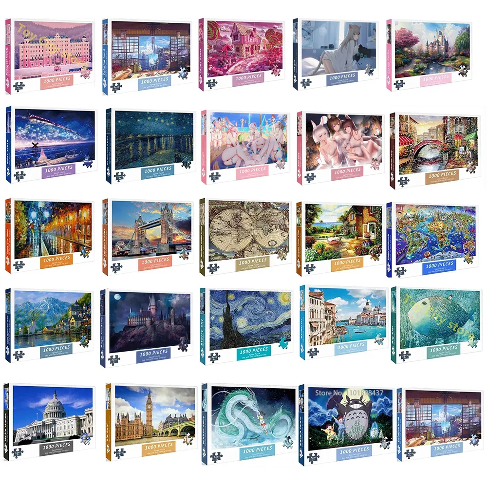 DHgate.com:1000-Piece 3D Puzzle for Adults, Black Hell Jigsaw Puzzle ...