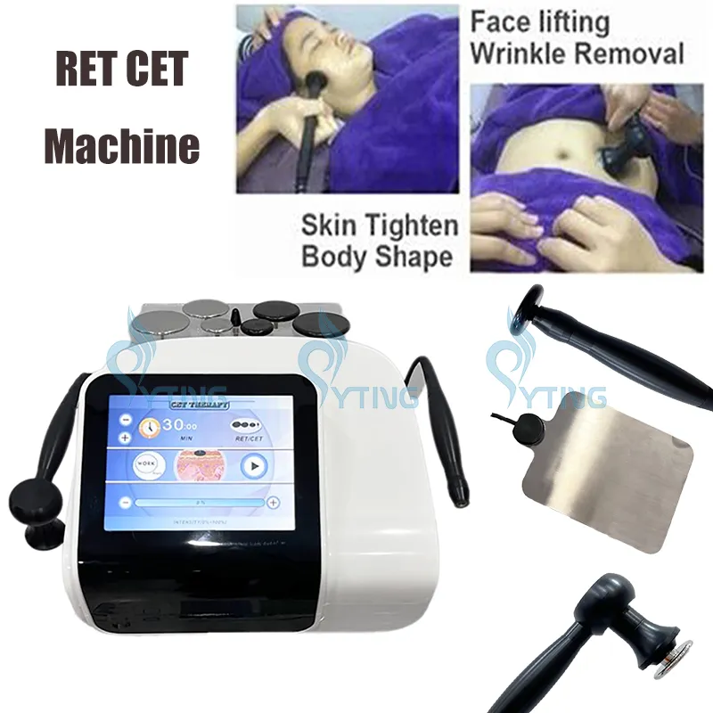Tecar Therapy CET RET RF Machine For Diathermy, Physiotherapy, Pain ...