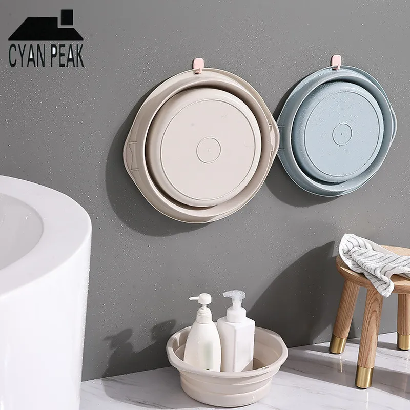 Foldable Collapsible Wash Basin: Portable Washing Bucket, Lightweight ...