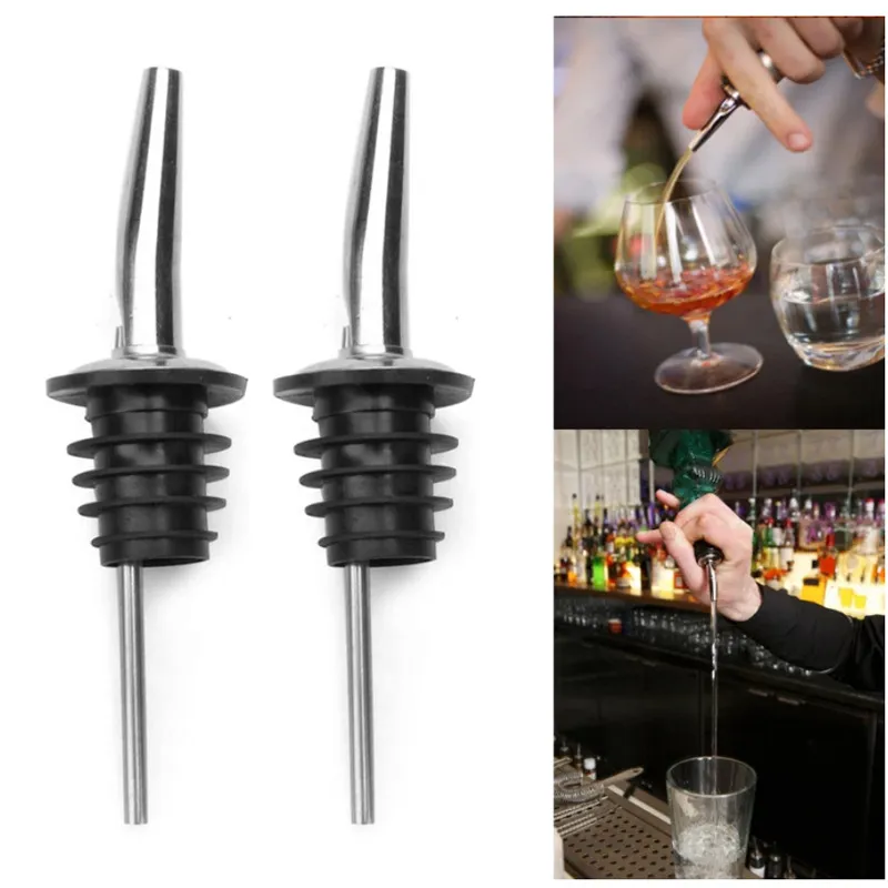 DHgate.com:Exquisite Stainless Steel Wine Pourer & Stopper Set: Drip ...