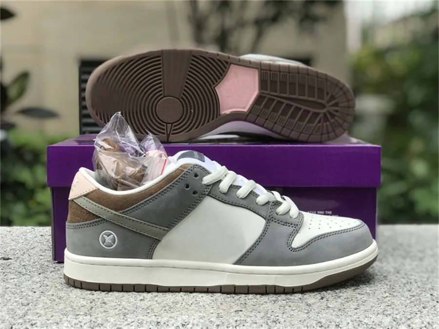 Yuto Horigome x SB Dunks Low FQ1180-001 Lace-Up Leather Sports Sneakers ...
