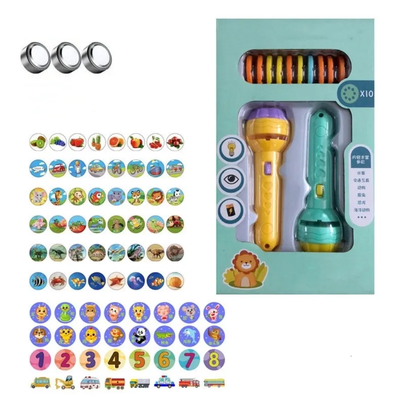 DHgate.com:LED Light Sticks Projector Flashlight for Kids, Educational ...