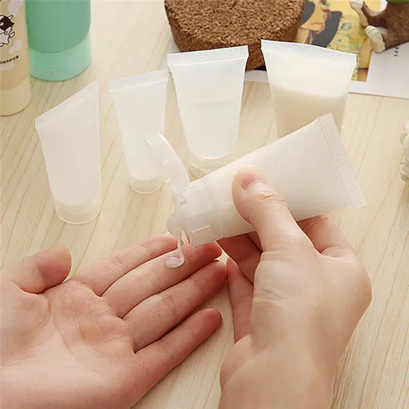 Wholesale Top Quality Clear Plastic Soft Boram Tube Cosmetic Sample ...