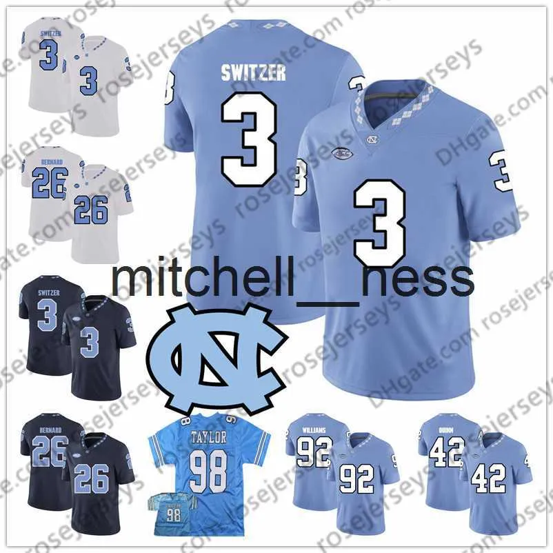 UNC North Carolina Tar Heels Retired Football Jersey, #3 Ryan Switzer ...