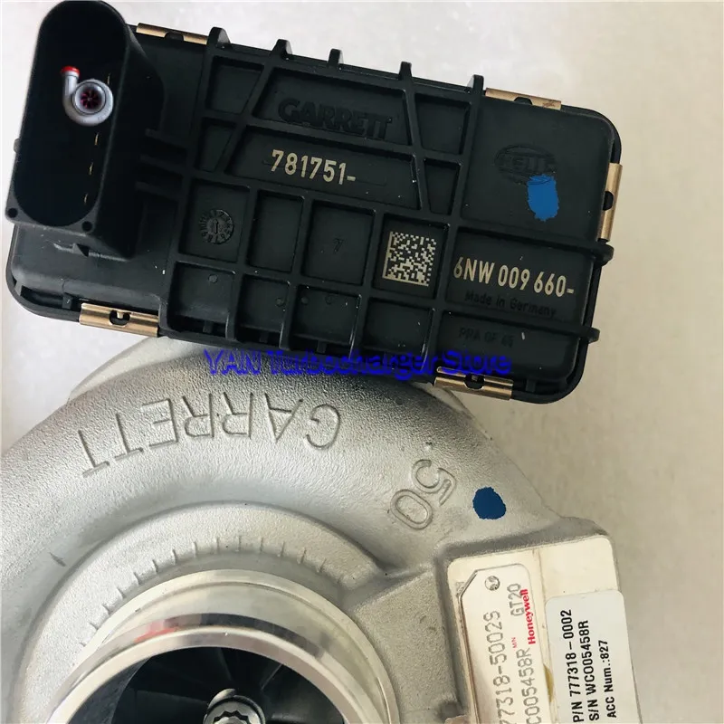 NEW Genuine GARRETT GT20 777318 2 6420908680 Turbocharger For Ben*z ...