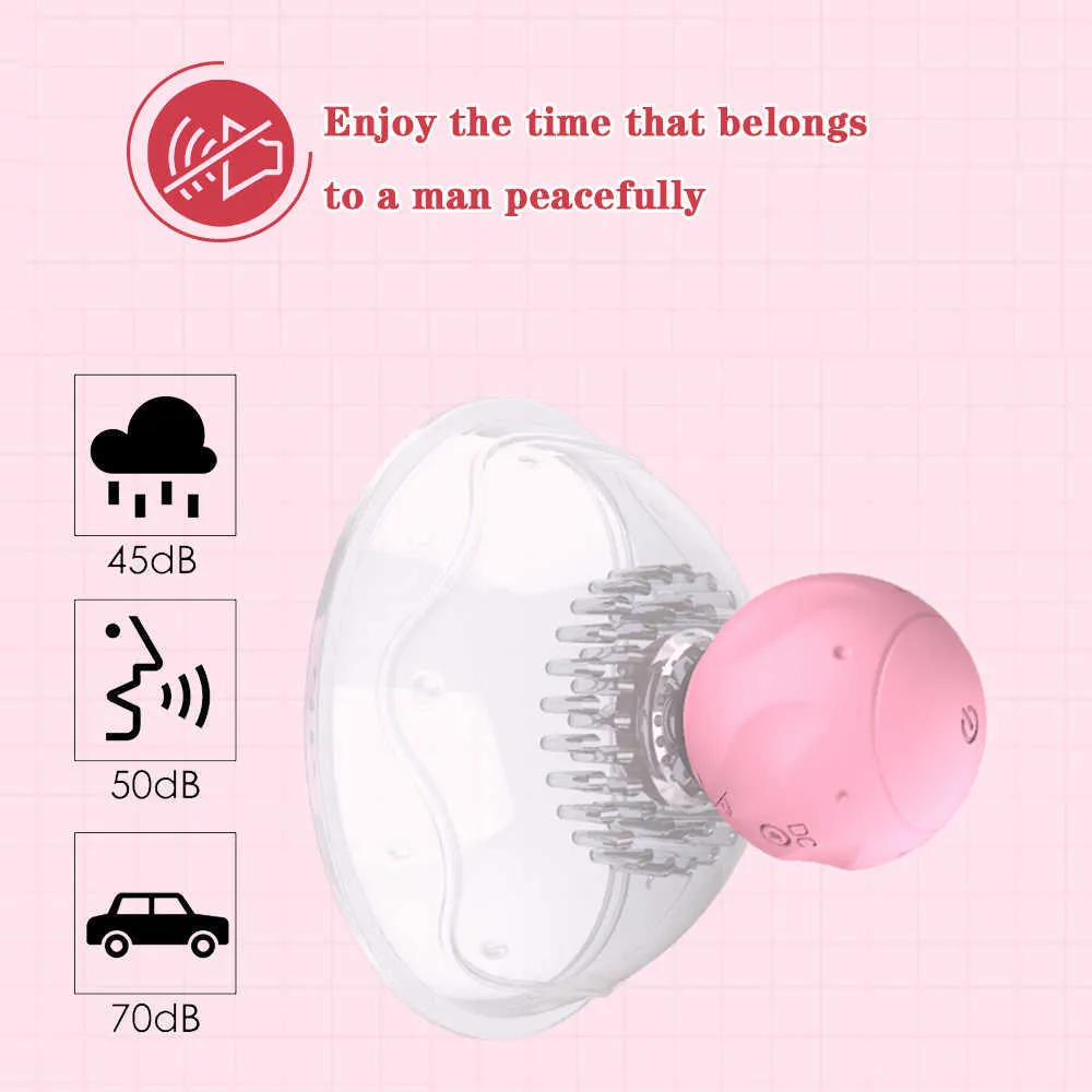 Nipple Suckers Rotating Breast Stimulation Pump Bra Massager Nipple Suction Cup Famale ...