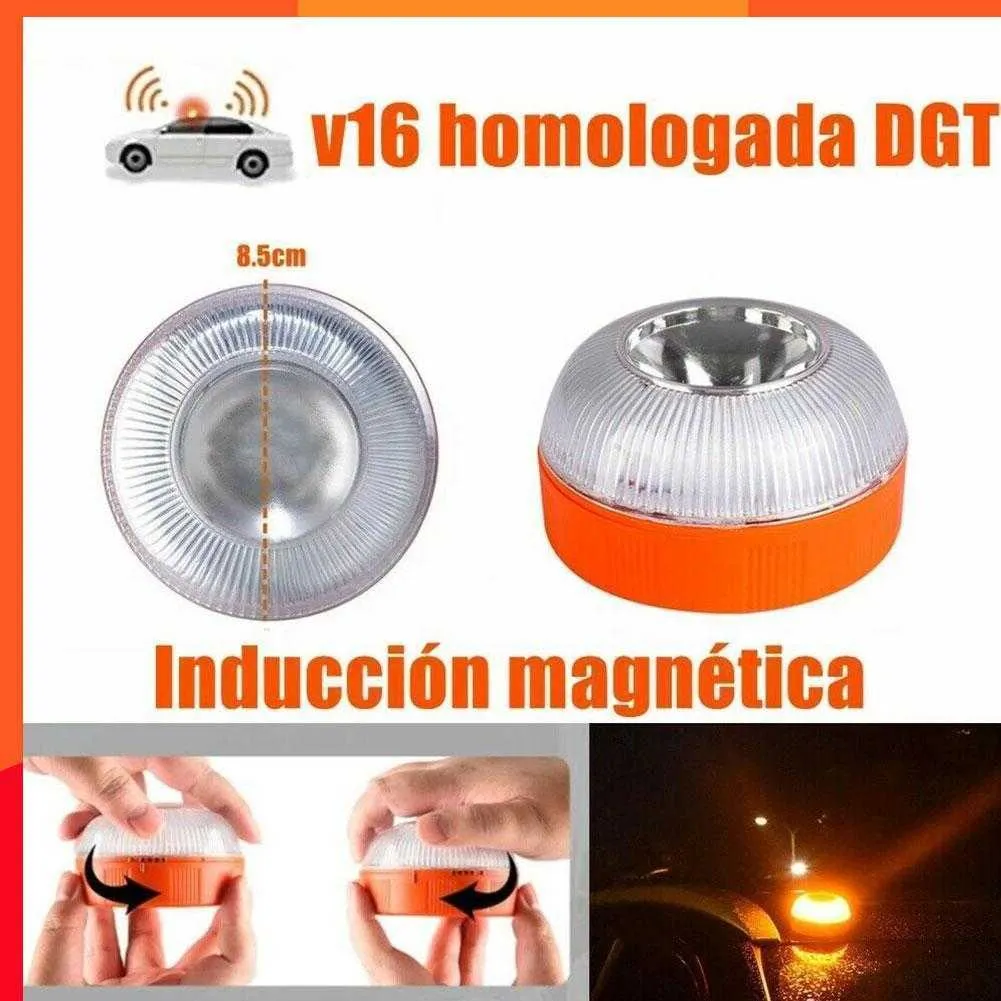 Emergency Flashlight Car LED Emergency Strobe Lights, Magnetic Base ...