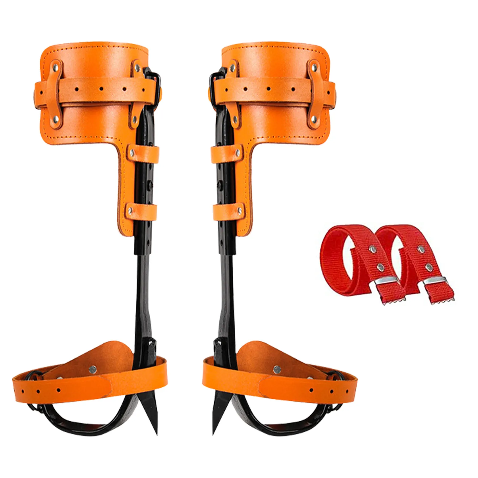 Premium Tree Climbing Spikes & Snow Crampons - Adjustable ...